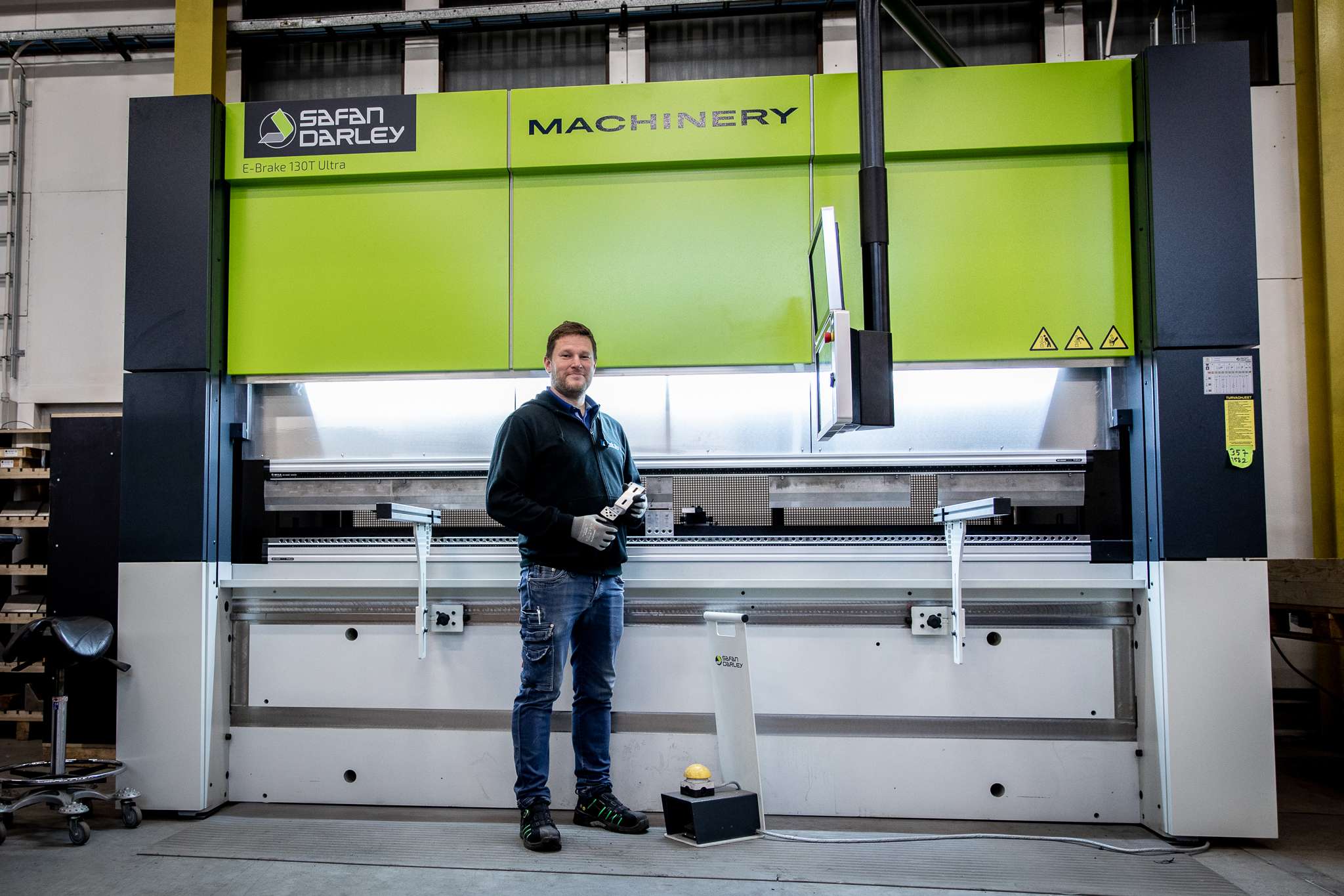 Uusi särmäyskone Safan Darley E130-3100 Ultra NS - Riitek Oy